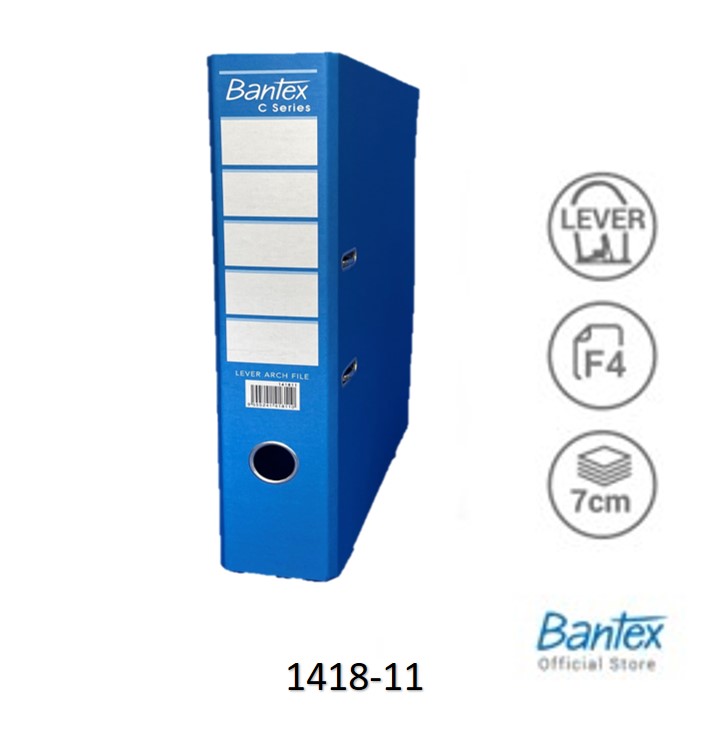 BANTEX FC C-SERIES PAPER LAF 75MM FIXED MECH COBALT BLUE(141811 ...
