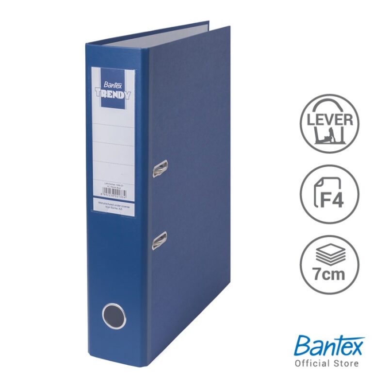 BANTEX FC TRENDY PAPER LAF 75MM FIXED MECH DARK BLUE(144601T) - Bantex ...