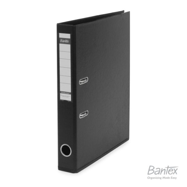 BANTEX FC PVC LAF 50MM FIXED MECH BLACK(146610) - Bantex M Sdn Bhd