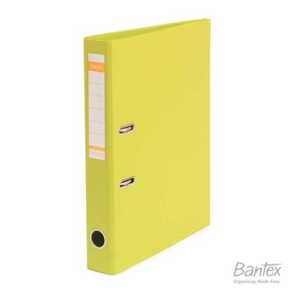 BANTEX A4 PVC LAF 50MM FIXED MECH LIME(145165) - Bantex M Sdn Bhd