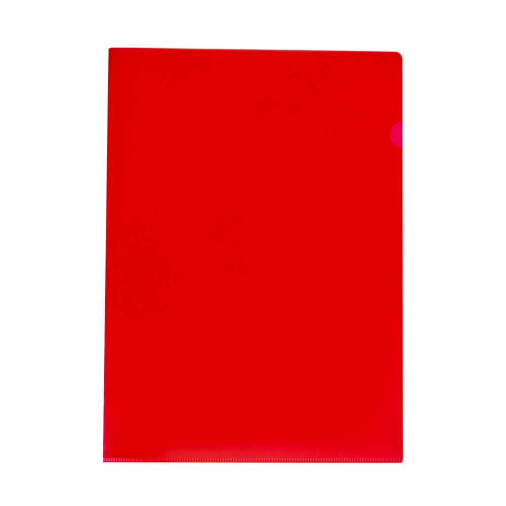 BANTEX A4 PP L-SHAPE FOLDER RED(PK12)(160709) - Bantex M Sdn Bhd
