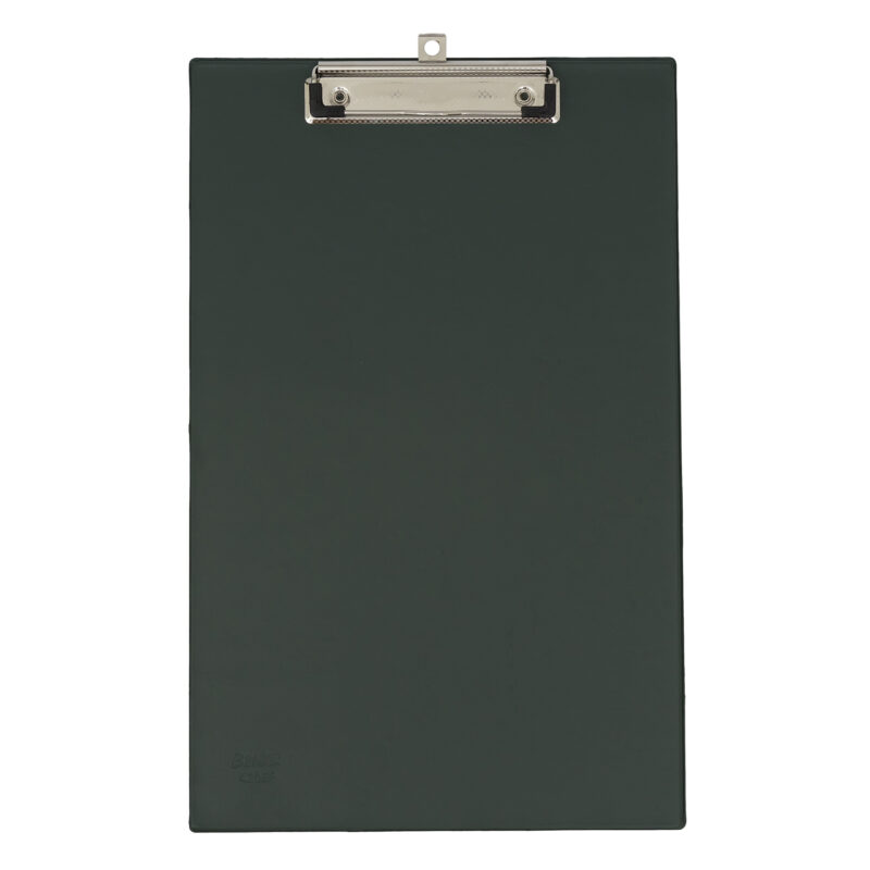 BANTEX FC PVC CLIPBOARD STD WIRECLIP WITH BACK POCKET GREEN(420204 ...