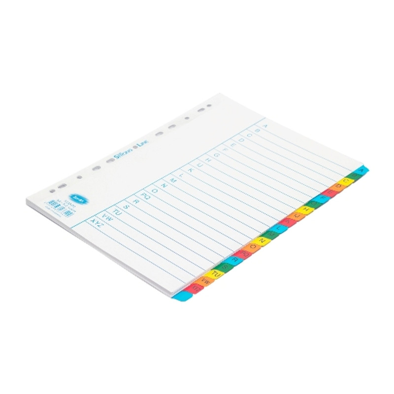 BANTEX A4 STRONG-LINE CARDBOARD INDEX A-Z(21 TABS)(6233) - Bantex M Sdn Bhd
