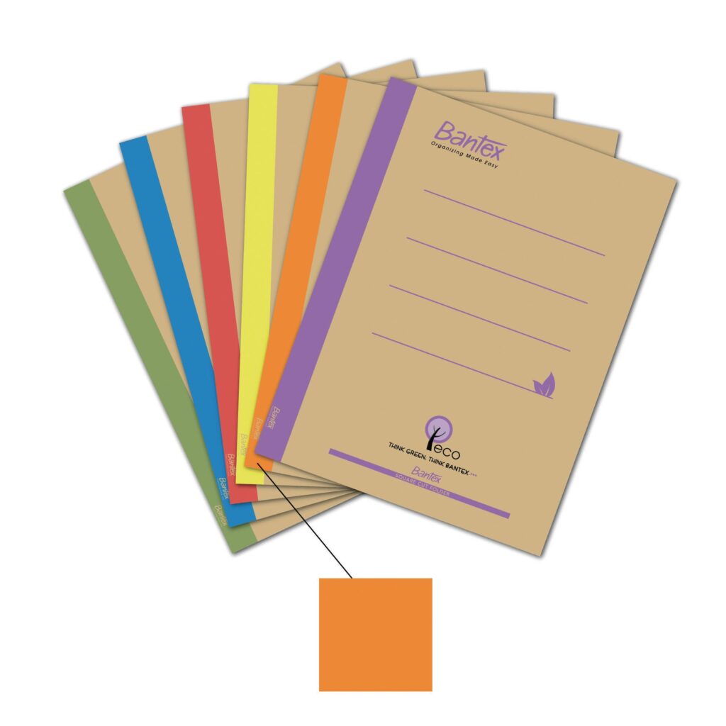 FC ECO PAPER SQUARE CUT FOLDER BLUE (PKT 10)(801001) - Bantex M Sdn Bhd