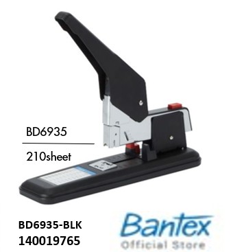 BD6935-BLK-BANTEX BD6935 HEAVY DUTY STAPLER(PC-210SHTS)BLACK-140019765 ...